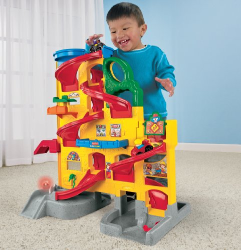Fisher-Price Little People Wheelies Stand 'n Play Rampway