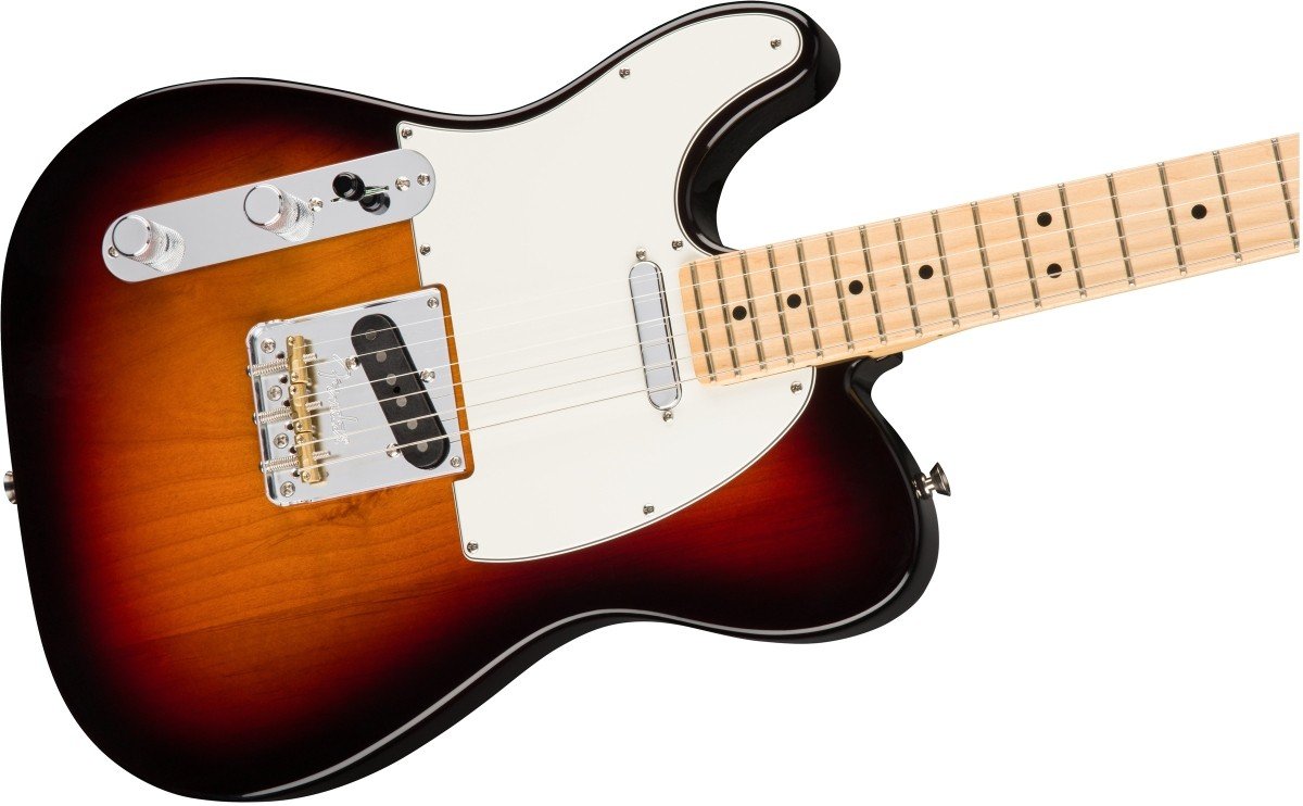 Fender American Professional Telecaster Left-Handed Electric Guitar, Maple Fingerboard, 3-Color Sunburst