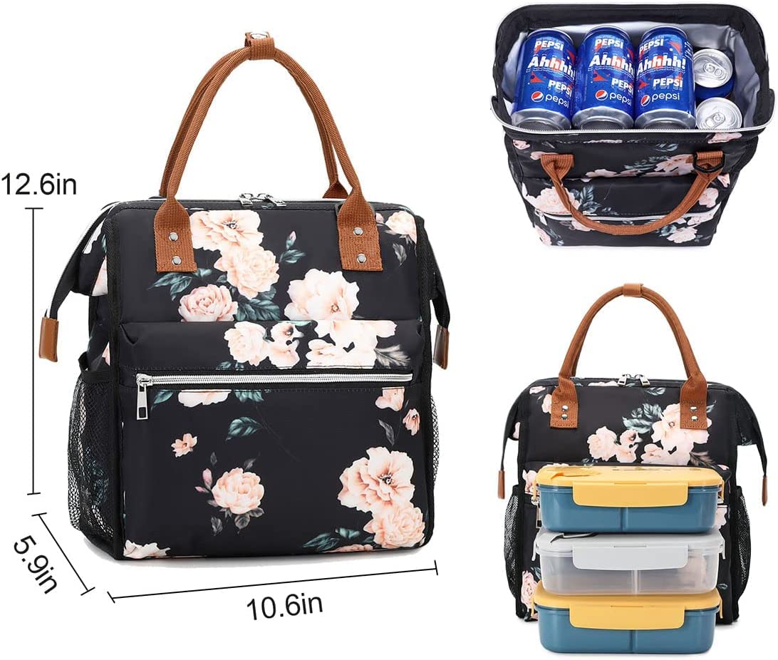 Imyth Large Lunch Bag for Women Reusable Insulated leakproof Lunch Box Organize
