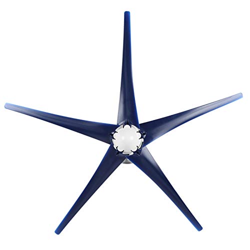 Low Vibration Wind Turbines Kit Small Wind Generator for Charging Boats for Marine Home Charging(blue, 48V)