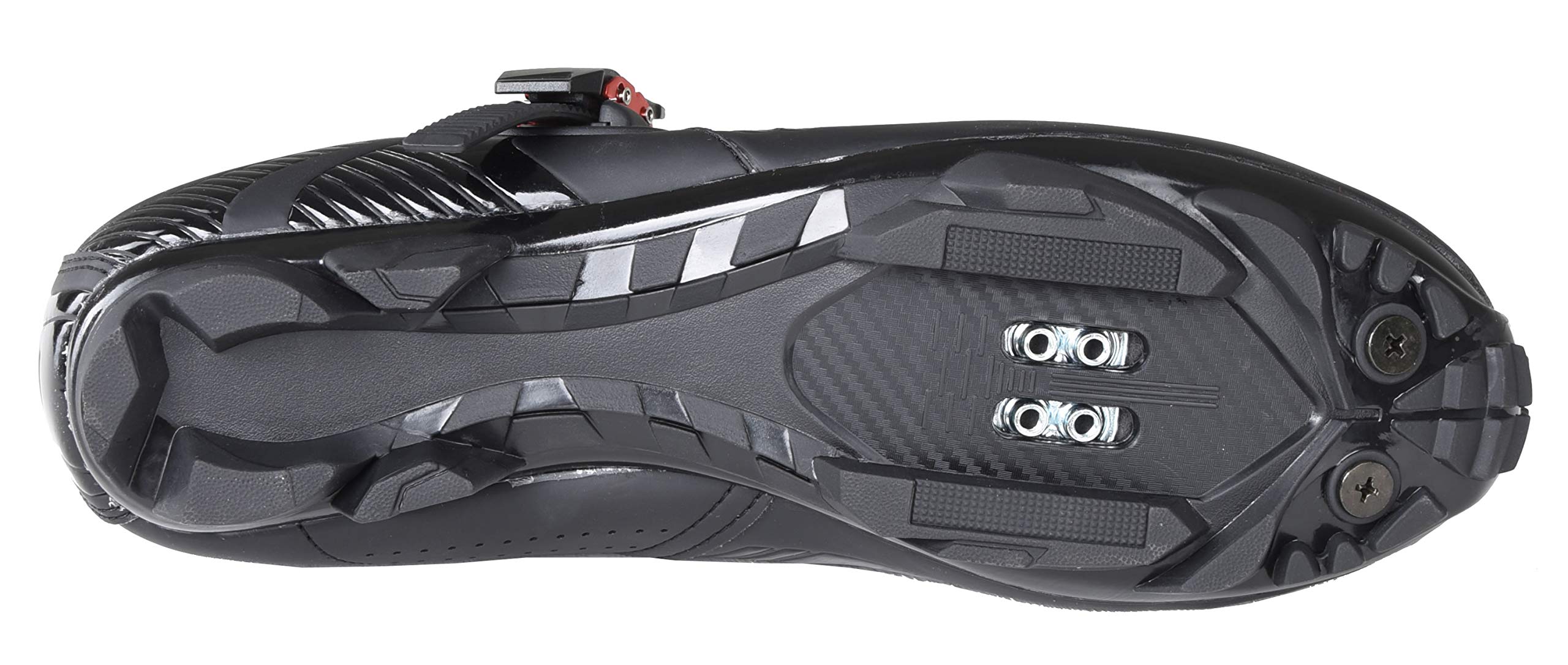 Gavin Elite MTB Cycling Shoe, Mountain Bike Shoe - SPD Cleat Compatible Black