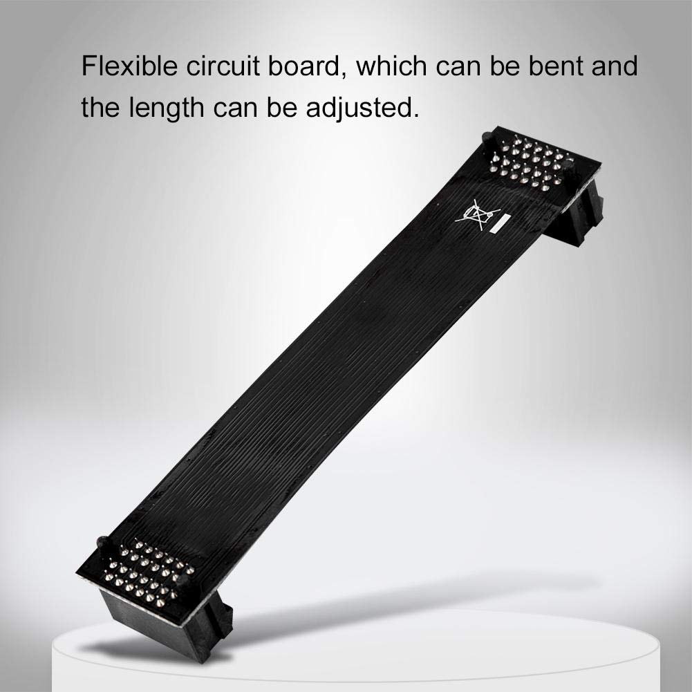 Flexible SLI Bridge 2 Way, 10cm 26pin Dual Graphic Card Connection Cable, Extreme High-Speed Technology GPU Cable for NVIDIA Graphic Card, for ASUS MSI Gigabyte Graphics Cards