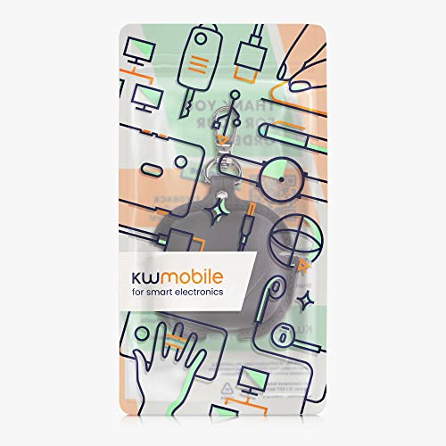 kwmobile Leatherette Case Compatible with Samsung Galaxy Buds 2 Pro/Buds 2 / Buds Live/Buds Pro - Headphones Protection Etui Cover - Dark Brown