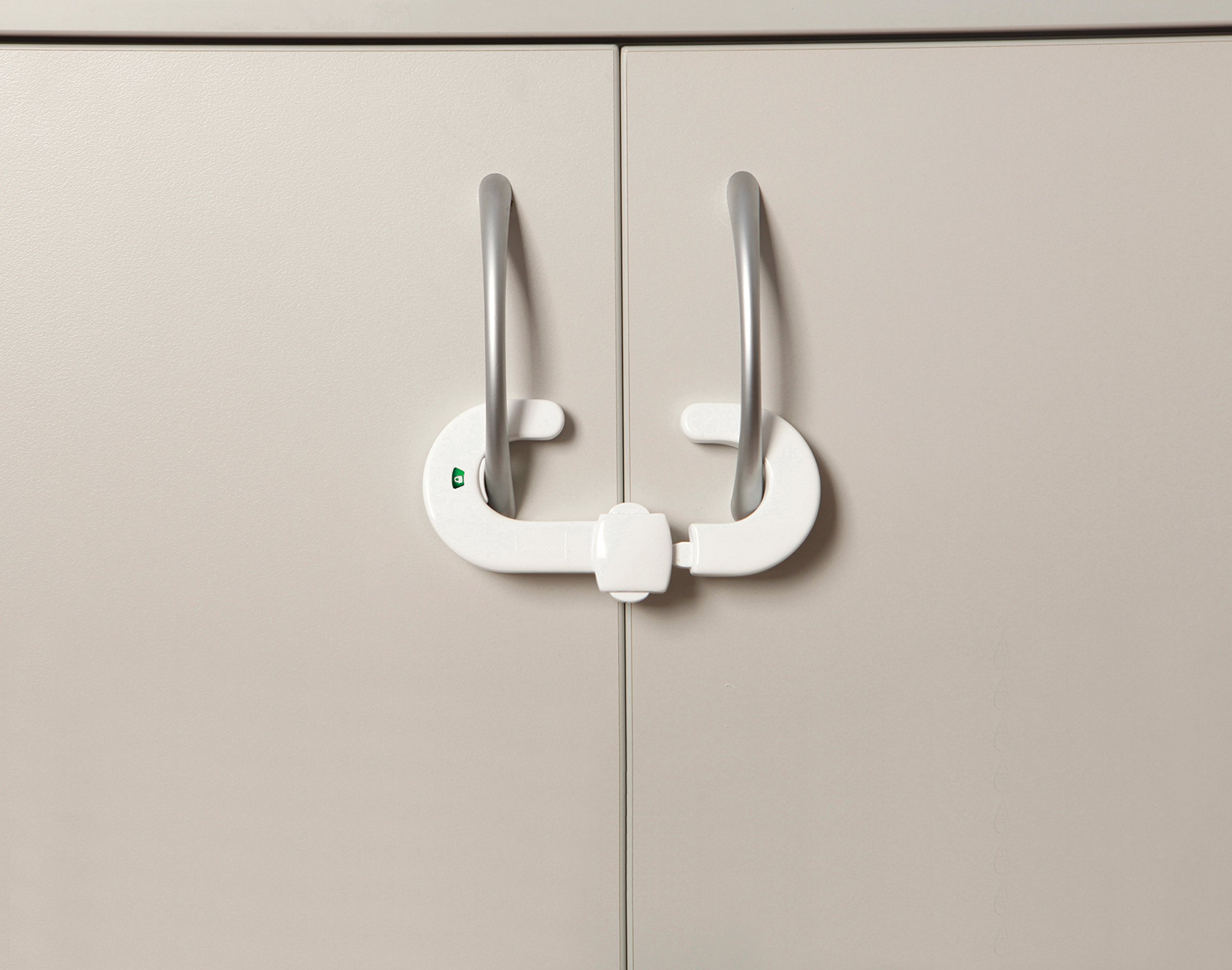 Dreambaby E-Z Check Secure A Lock, White