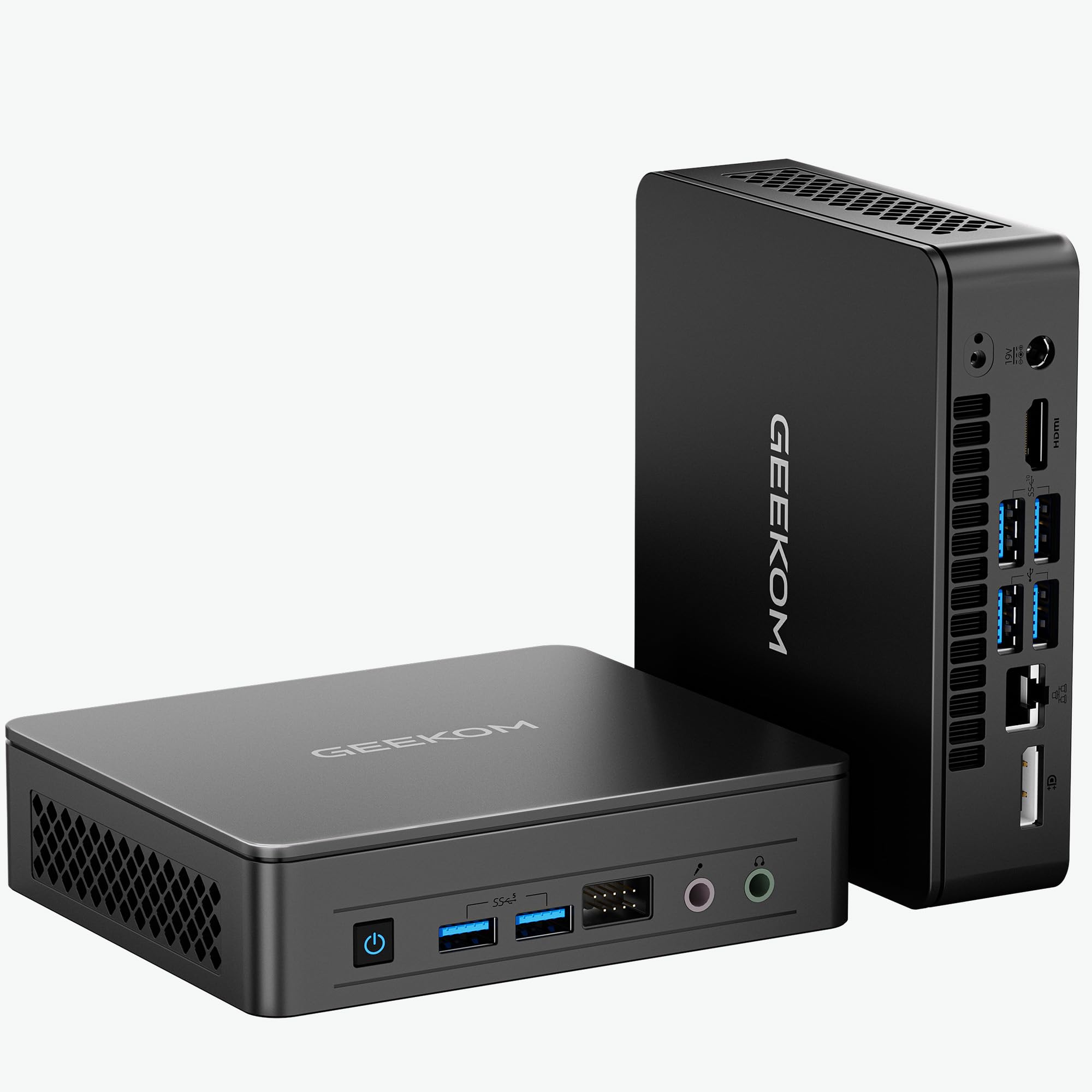 GEEKOM Mini PC, Mini IT11 Mini Computer with i7-1165G7(Up to 4.7 GHz), 16GB Dual DDR4 512G SSD Windows 11 Pro Small Desktop Computer, Support 4K UHD, Dual WiFi 6, BT, HDMI for Office/Study/Home