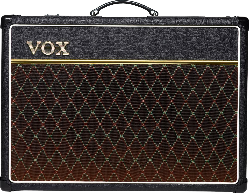 Vox Custom AC15C1 15W 1x12 Tube Guitar Combo Amp Black