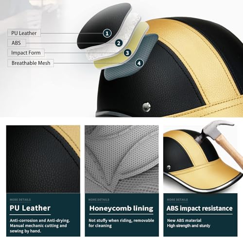 FROFILE Baseball Cap for Men Women - (Medium, Golden) Urban Style Mens Womens Baseball Hat for Adults