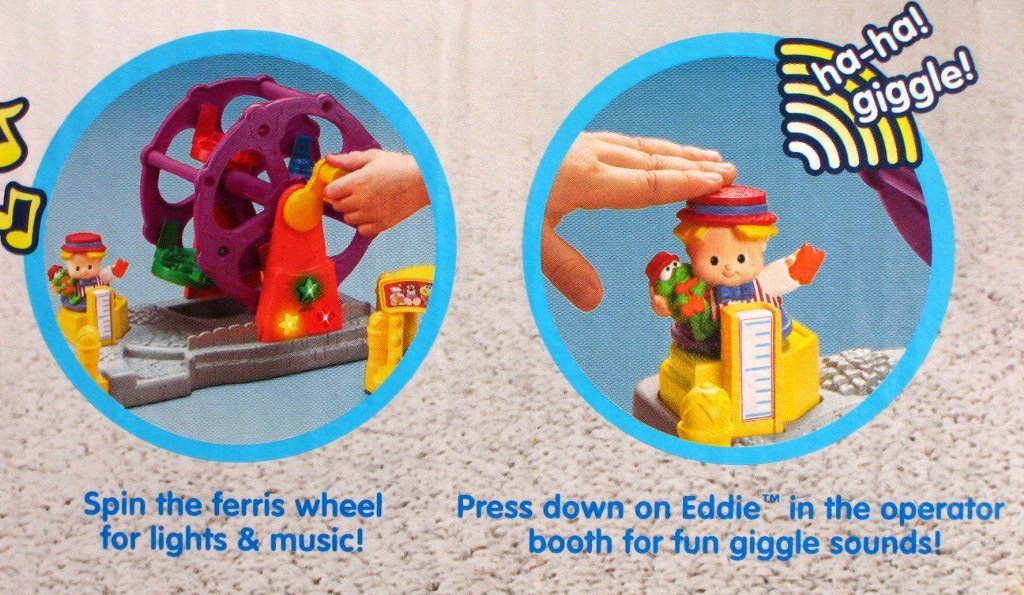 Fisher Price Little People About Discovery - Surprise Sounds Fun Park Ferris Wheel Combo Gift Pack