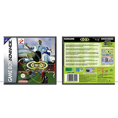 International Superstar Soccer | (GBA) Game Boy Advance - Game Case Only - No Game