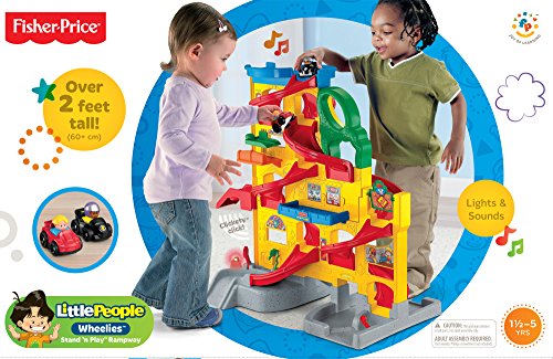 Fisher-Price Little People Wheelies Stand 'n Play Rampway