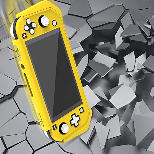Switch Lite Protective Case Compatible with Nintendo Switch Lite, Kmasic Full-Body Rugged Protection Switch Lite Cover Built-in Screen Protector, Anti-Scratch Cover for Nintendo Switch Lite Skin