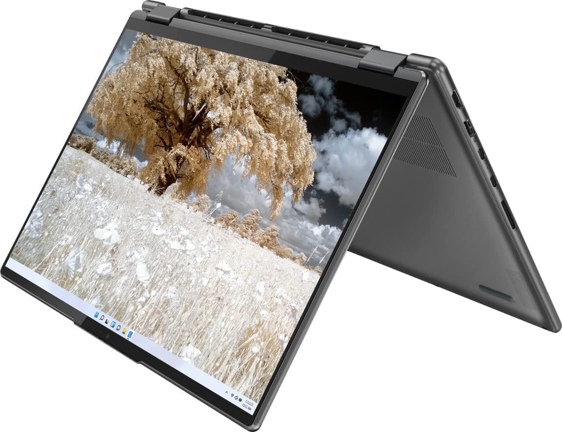 Lenovo 2023 Newest Yoga 7i 2-in-1 Laptop, 16 inch 2.5K IPS Touchscreen Display, 12th Intel Evo Platform i5-1240P(12 Core), 8GB RAM, 256GB SSD, Backlit Keyboard, Wi-Fi 6, Windows 11 Home