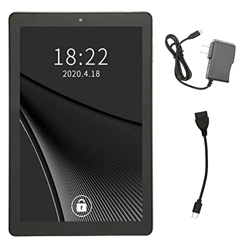 Liyeeo Tablet, USB C Charging Port 3GB RAM 64GB ROM 10 Inch Tablet Dual SIM Dual Standby 8MP Camera for Daily Entertainment (US Plug)