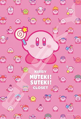 Ensky - Kirby - Kirby Muteki! Suteki! Closet, 300 Piece Jigsaw Puzzle (300-1722)