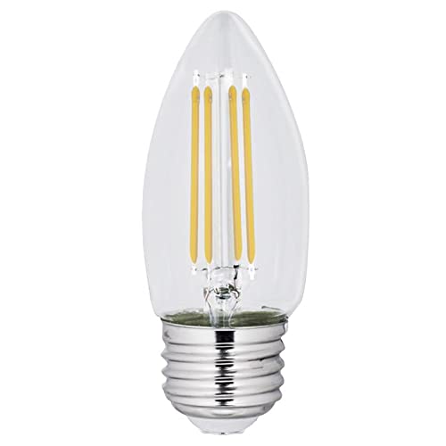 Feit Electric BPETC60950CAFIL/2/RP 60W EQ LED Light Bulb E26, 2 Bulbs