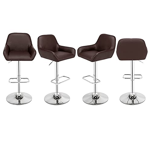 LLAMN Three Colors 2 BJ221 Dustpan Chair Square Foot Bar Stool PU Fabric Bar Stools Spa Tattoo Massage Salon Furniture (Color : Black)