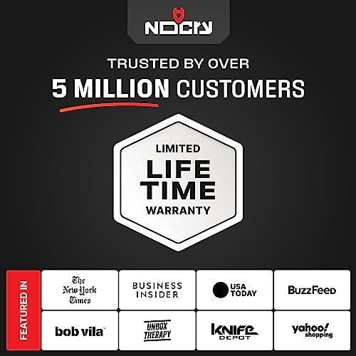NoCry Professional Construction Knee Pads for Men and Women β Heavy Duty Anti-Slip Cap, Extra Thick Gel & Foam Cushion, Reinforced Adjustable and Elastic Straps, Military Grade Rivets