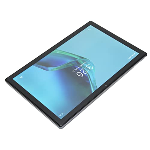 LEYT Gaming Tablet, Fast Charging Night Reading Mode 6GB 256GB HD Tablet IPS Screen 100-240V for Android 11 for Student for Reading (Grey)