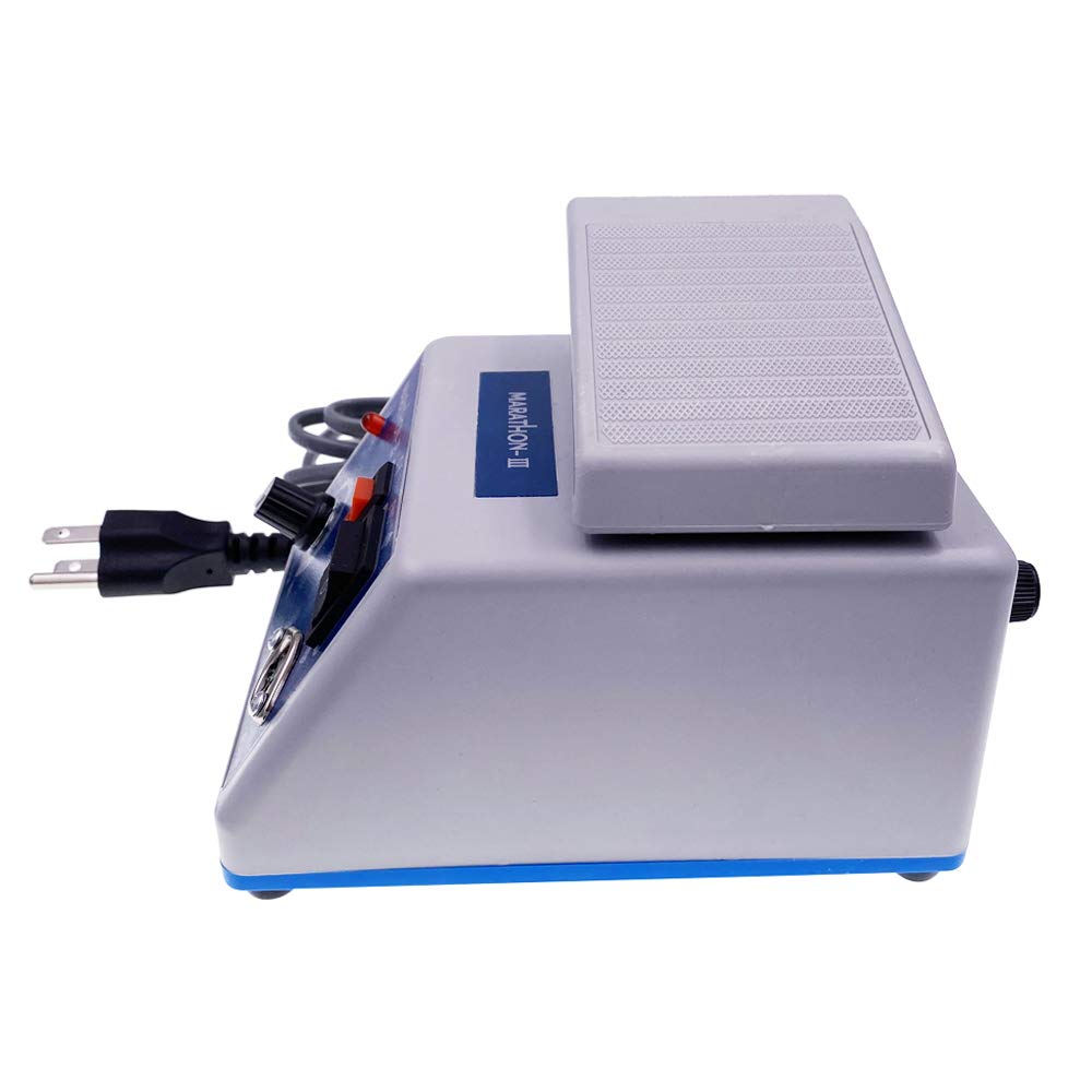 JIUKCARE Multipurpose Micro Motor with Foot Pedal Control System for Jewelry, Industry…
