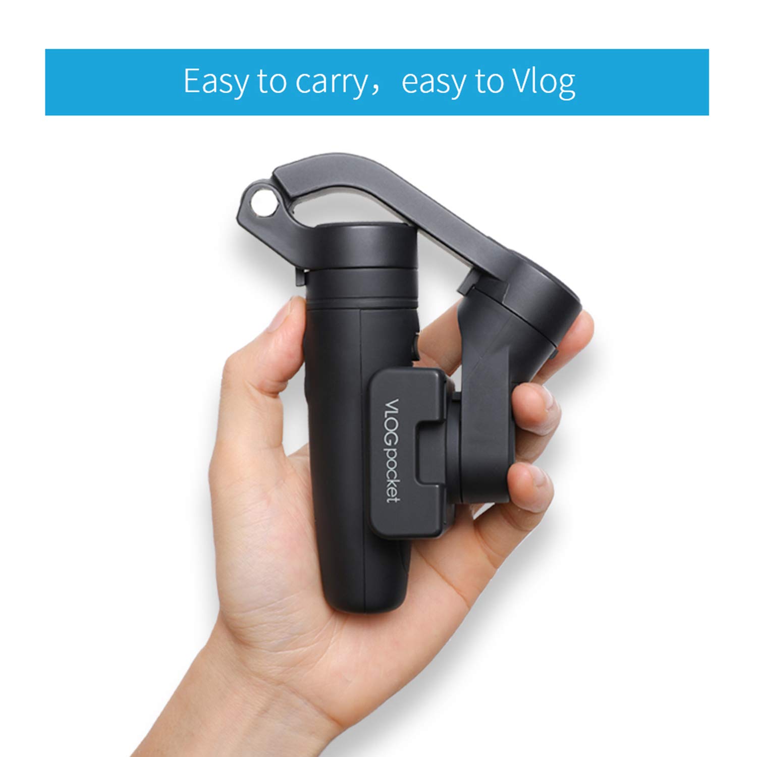 FeiyuTech Vlog Pocket Handheld Phone Gimbal Smartphone Stabilizer for iPhone12/11/X/Xs/XR/8/7Plus/6,Xiao Mi,Samsung Huawei Android iOS Smartphones,Max 0.53lb,Phone Width 42to88mm,Official-Authorized