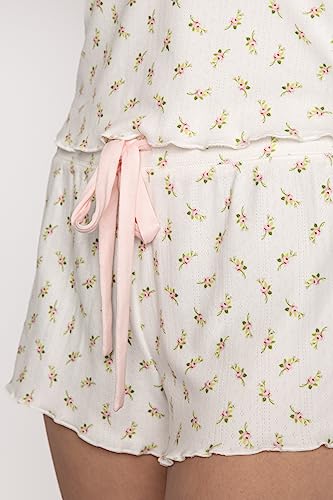 PJ SalvageThe Summer I Turned Pretty Sweet Pointelle Pajama SetCreamMedium