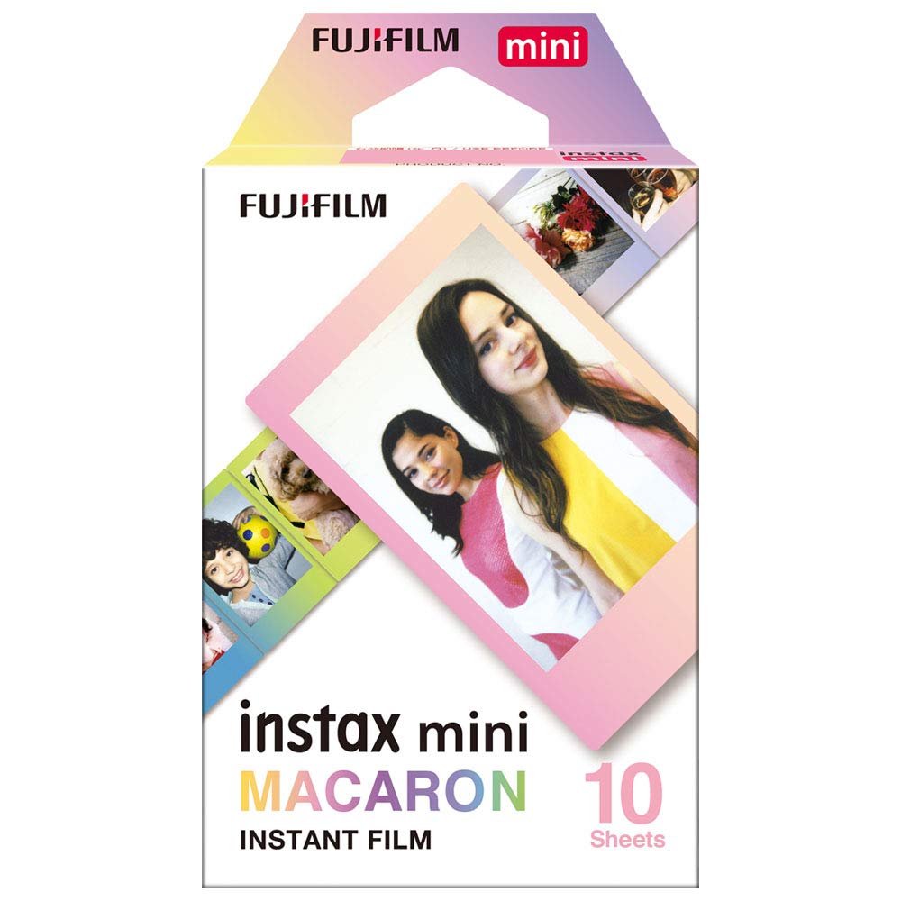 Fujifilm Instax Mini Black Film Character Film (30 Sheets) (Combo - 5)
