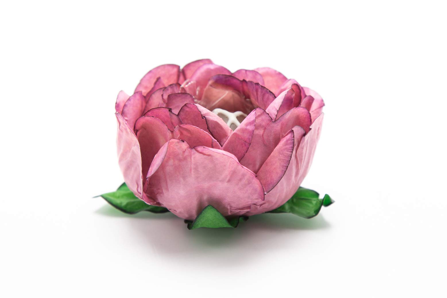 Handmade Paper Truffle Cups | Truffle Liners | Truffle Wrappers | Fominhas | candy cups for chocolate | Forminhas de Brigadeiro | candy liners - Pack of 30 - Truffilio (Paper, Peony Dusty Rose)
