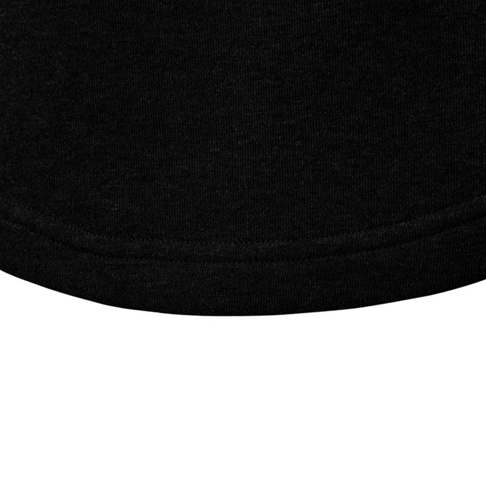 Maiyifu-GJ Men Gothic Turtleneck Hooded Sweatshirt Casual Hip Hop Long Length Hoodies Loose Fleece Drawstring Pullover Hoodie (Black,X-Large)