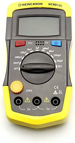 LCD Digital Meter XC6013L Capacitance Capacitor Tester mF uF Circuit Gauge Capacitance Meter Tester