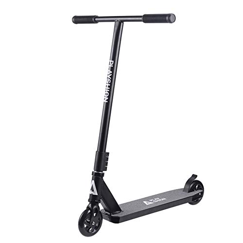 Fun Tricks Scooter Beginners Street Stunt Scooter Intermediate Pro Freestyle Tricks 360° Rotation Push Scooter - Durable Lightweight Material