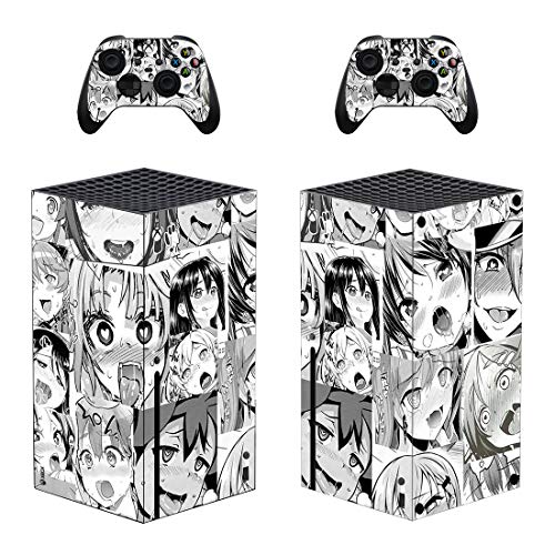 FELIPE SEIJI KUBA Xbox Series X Skin Set Vinyl Decal Skin Stickers Protective for Xbox Series X Console Kinect 2 Controllers - multi color