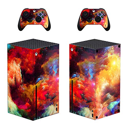 FELIPE SEIJI KUBA Xbox Series X Skin Set Vinyl Decal Skin Stickers Protective for Xbox Series X Console Kinect 2 Controllers - multi color
