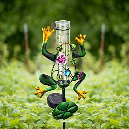 LUNSY 【Rainy Season Preferred】 Rain Gauge Replacement Tube, Glass, 7.5in1.46in, Cold Resistance&Crack Resistance