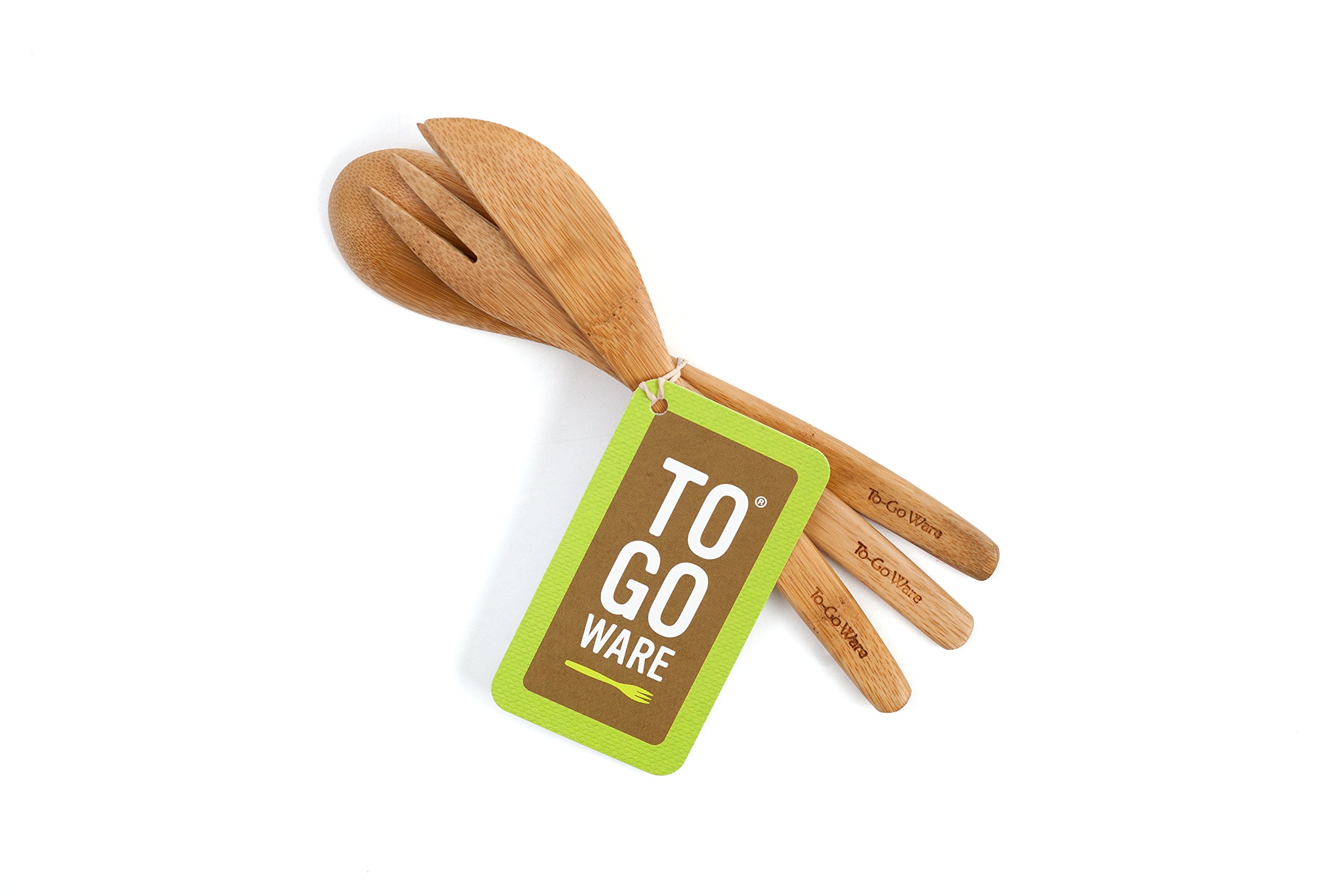 TO GO WARE Bamboo Fork Knife Spoon Set, 1 EA