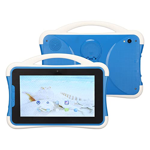 Garsentx Kids Tablet 7 inch Toddler Tablet for Kids with WiFi Dual Camera 1GB Plus 32GB 3G Network,Safety Eye Protection Screen,Touch Screen,3000 mAh Toddlers Tablet with Drop Proof Case(US PLG)