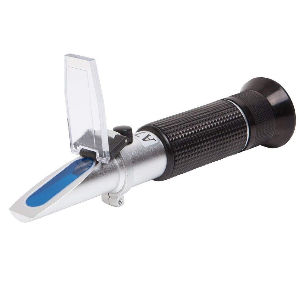 LABO Refractometer with ATC Wine Brewing Dual Reading BRIX 0-40% Alcohol 0-25%