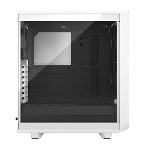 Fractal Design Meshify 2 Compact White ATX Flexible High-Airflow Tempered Glass Window Mid Tower Computer Case