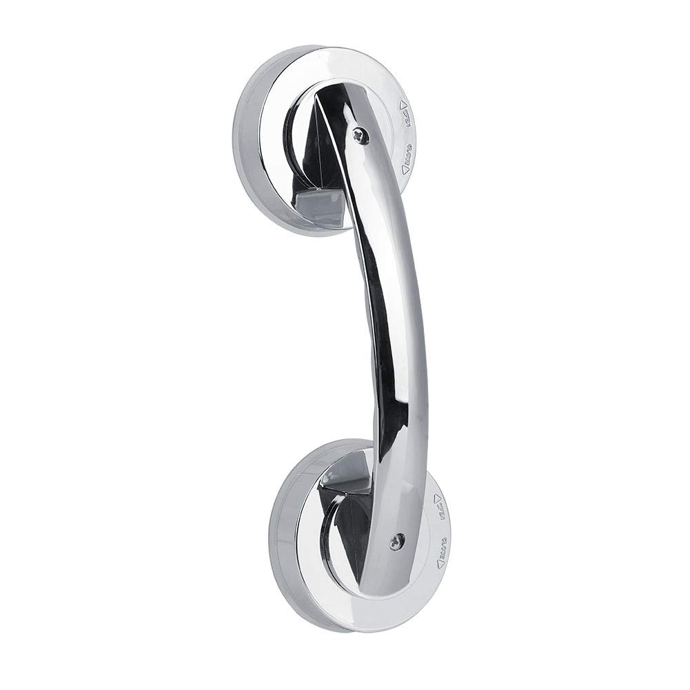 Vacuum Suction Cup Handrail ABS PC Anti Slip Hand Grip Bathroom Kitchen Glass Living Room Door Hand Shower Grab Bars Glass Door Window Handle