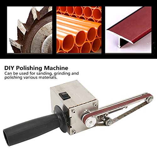 LiebeWH Belt Sander Electric Belt Polisher Adjustable Grinder Polishing Machine AC 110β240V for Grinding and Polishing Wood Acrylic(US Plug 795 (150W))