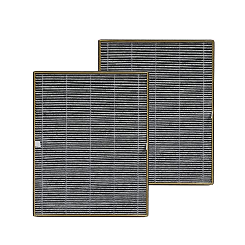 PUREBURG 2-Pack Replacement 2-in-1 HEPA Filters Compatible with Euhomy Air Purifier (AP-01)