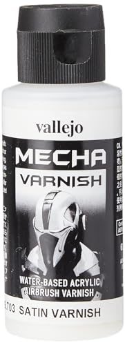 Vallejo Mecha Satin Varnish 60ml Painting Accessories