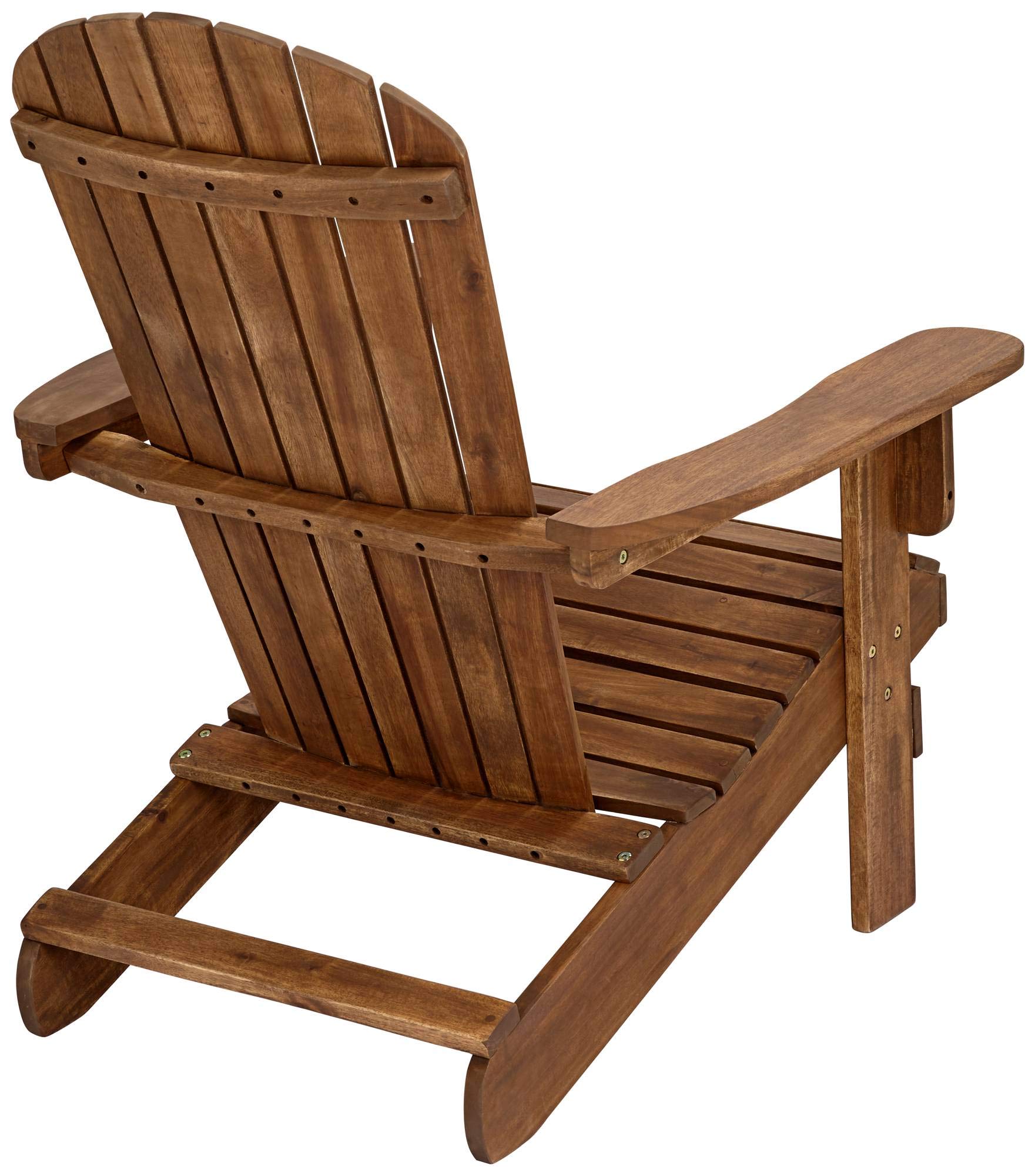 Teal Island Designs Cape Cod Natural Wood Adirondack Chair