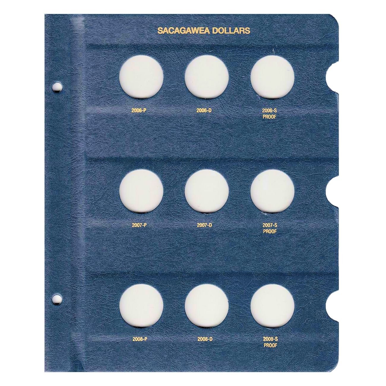 Whitman US Sacagawea Dollar Coin Album 2000 - 2009 #2234