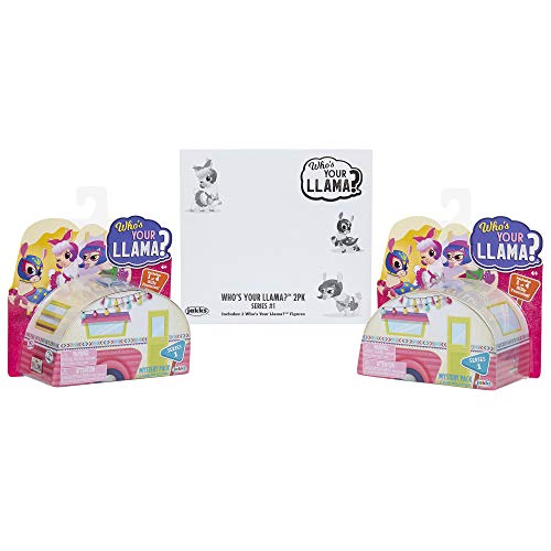 Who's Your Llama Llama Toys Surprise Figures! Series #1-12 Different Collectible Figures! Assorted - Perfect for Birthday Party Favors, Christmas or Hanukkah [Amazon Exclusive 2-Pack]