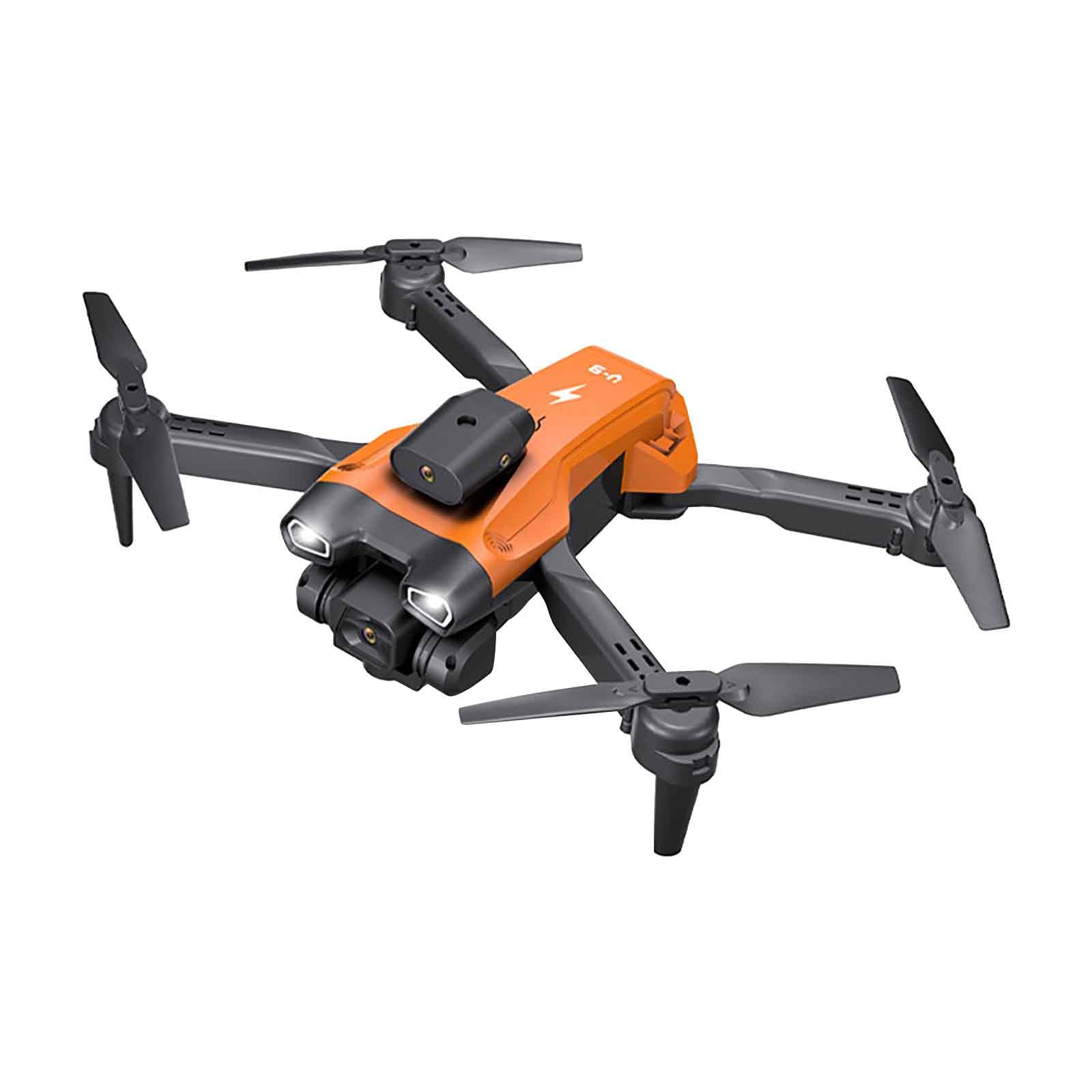 Drone with Camera, 4K HD WiFi FPV Mini Drone, Foldable RC Quadcopte with 360 ° Automatic Obstacle Avoidance, Trajectory Flying, Gesture Takes Photos/Videos, Gift for Family #