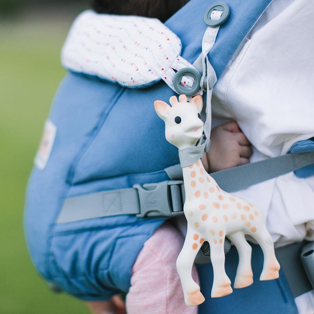 Ergobaby Adapt Ergonomic Multi-Position Baby Carrier (7-45 Pounds), Sofie la Girafe - Festival