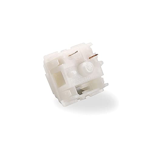 JOJOYS Gazzew Boba U4 Switch, Silent Tactile 5Pin 62g 68g Keyswitch with White & RGB Version for Customization Mechanical Gaming Keyboard (Color : U4 68g, Size : 70PCS)
