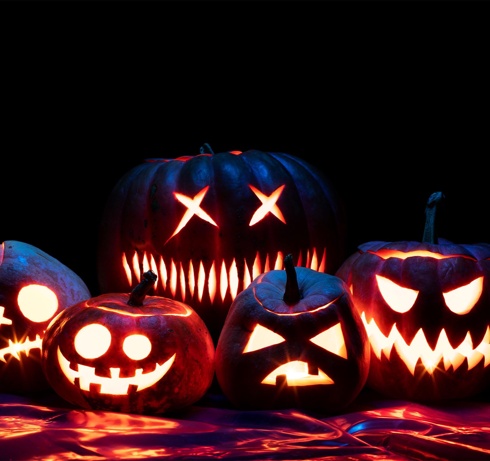 Pumpkin Carving Kit Halloween, 8 PCS Professional Heavy Duty Pumpkin Carving Tools with 4 Pumpkin Carving Stencils,Stainless Steel Pumpkin Carving Tools for Halloween Decoration with Thick Handbag