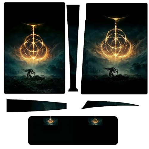 Game Print Skin for PS5 Controller Playstation Cover Sets Stickers Disk Version