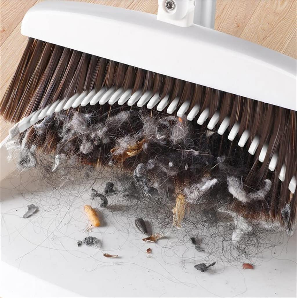 LYSLDH Broom and Dustpan Set Household Combination Sweeping Broom Combination Broom Hair Cleaning Set